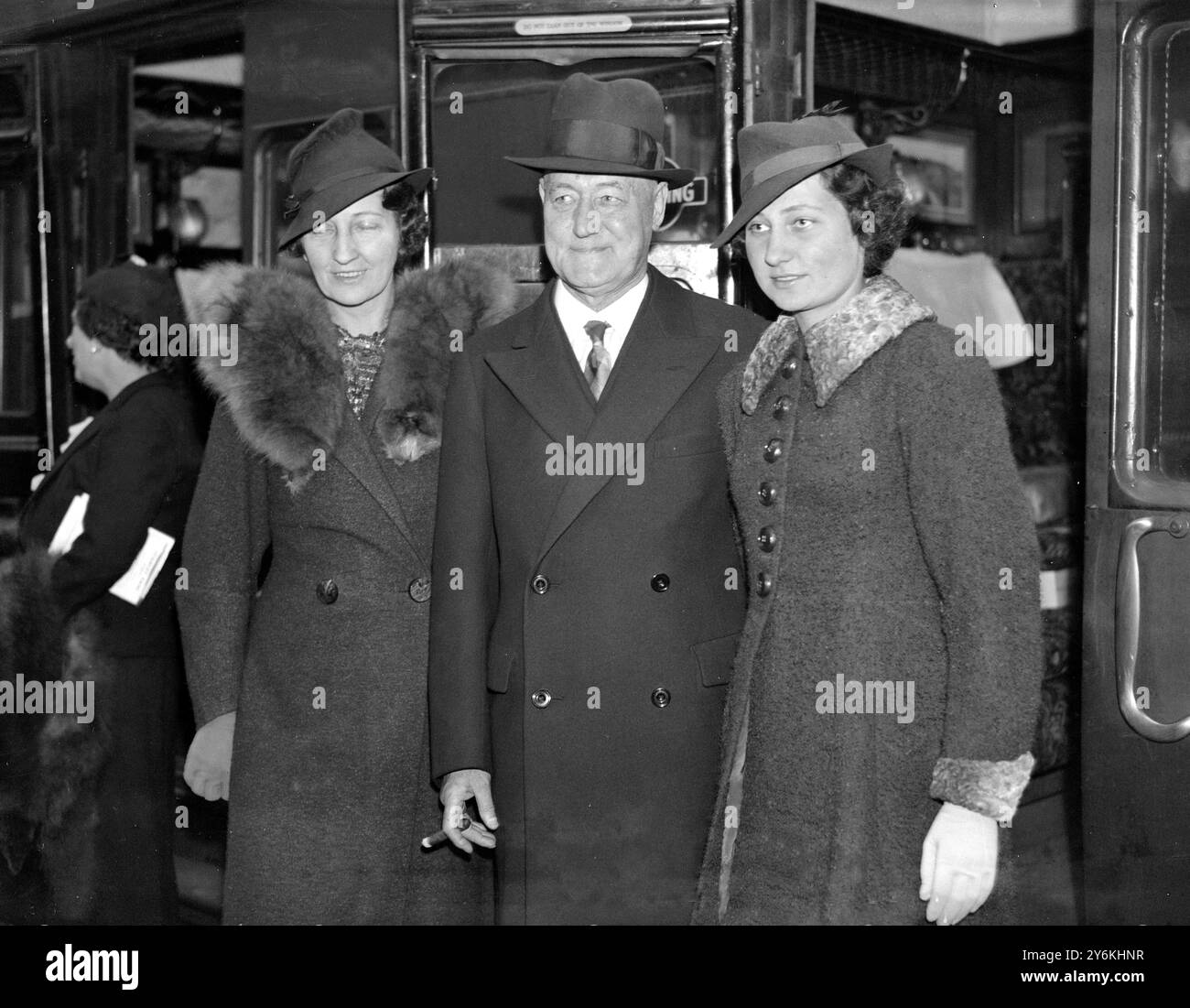 On leaving for Johannesburg Exhibition to represent the Federation of ...