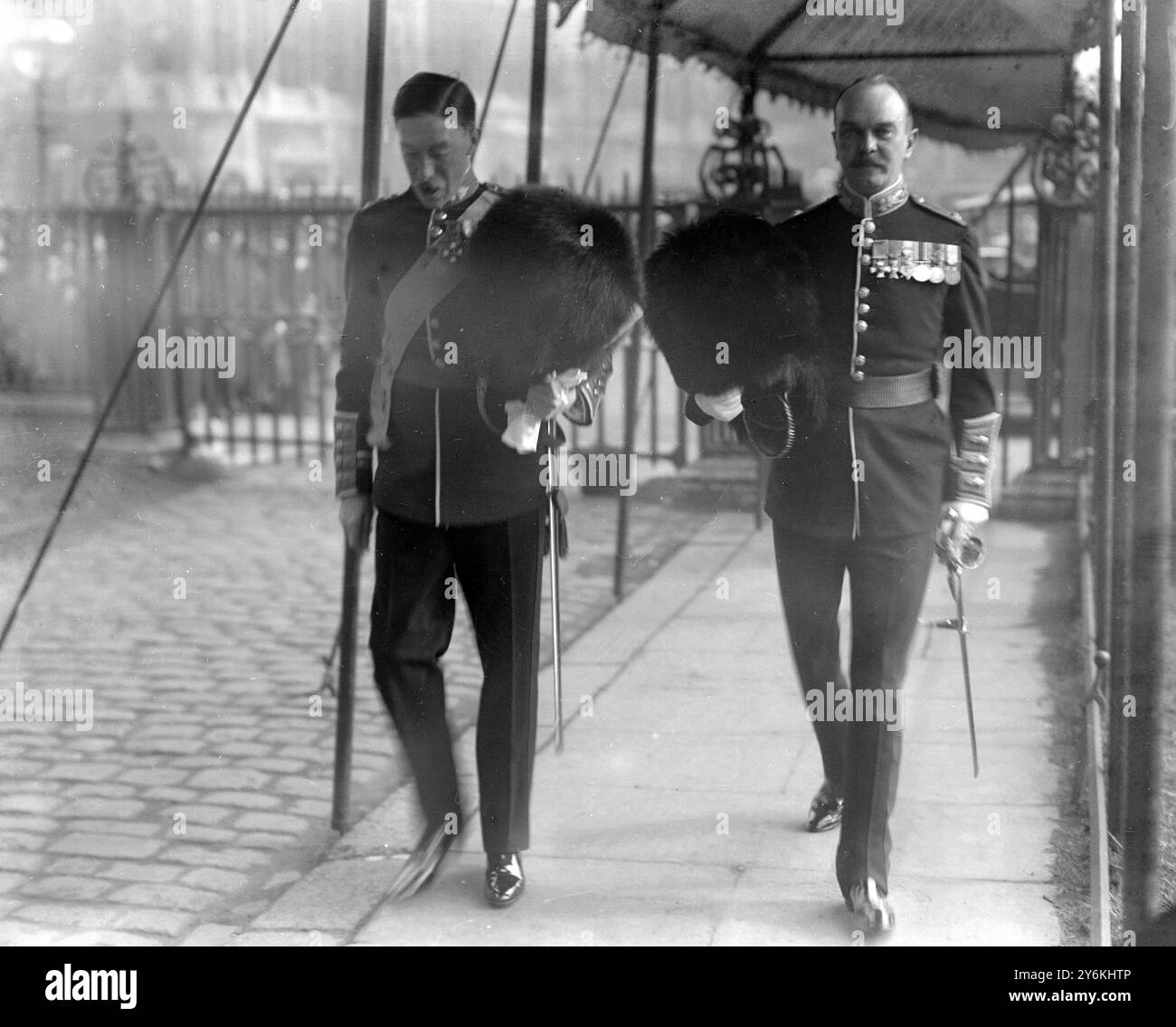 The Wedding of Princess Mary. The Bridegroom and Best Man - Lord ...