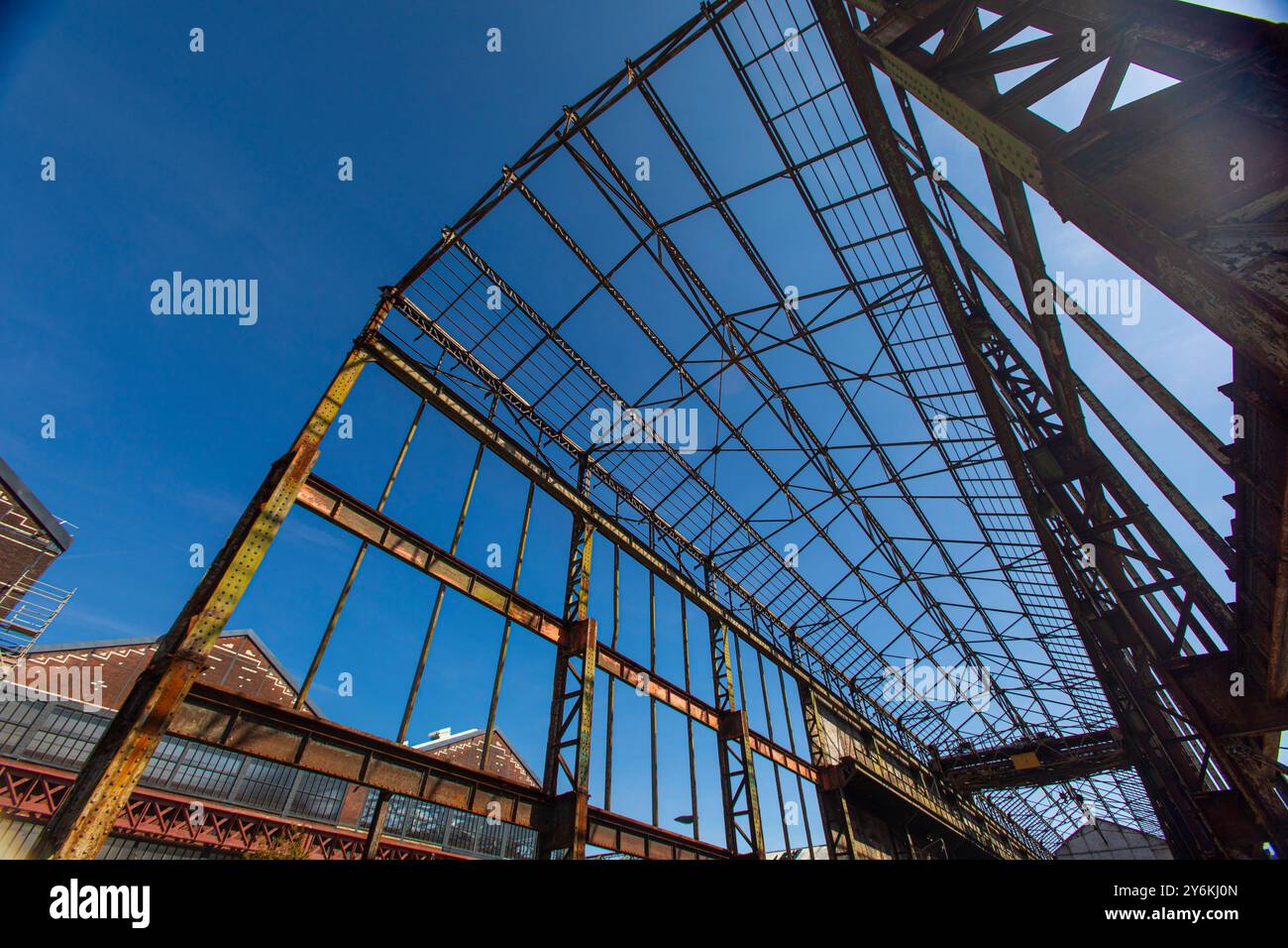 France, Hauts de France, Nord, Lille, Fives district. Urban renovation ...
