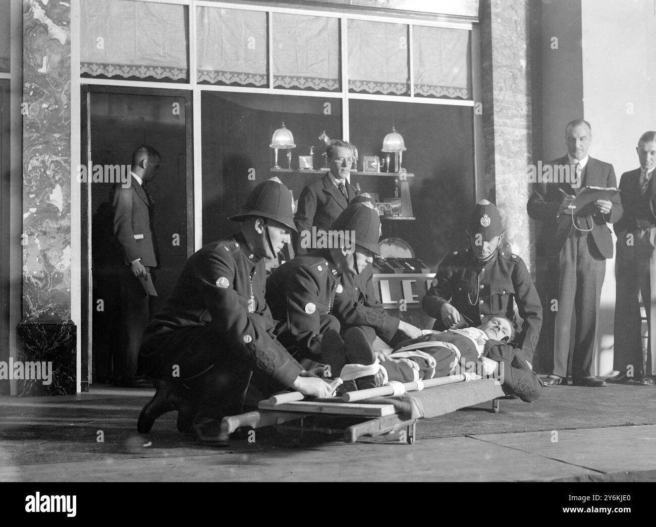 Police National First Aid Competition at the Central Hall, Westminster ...