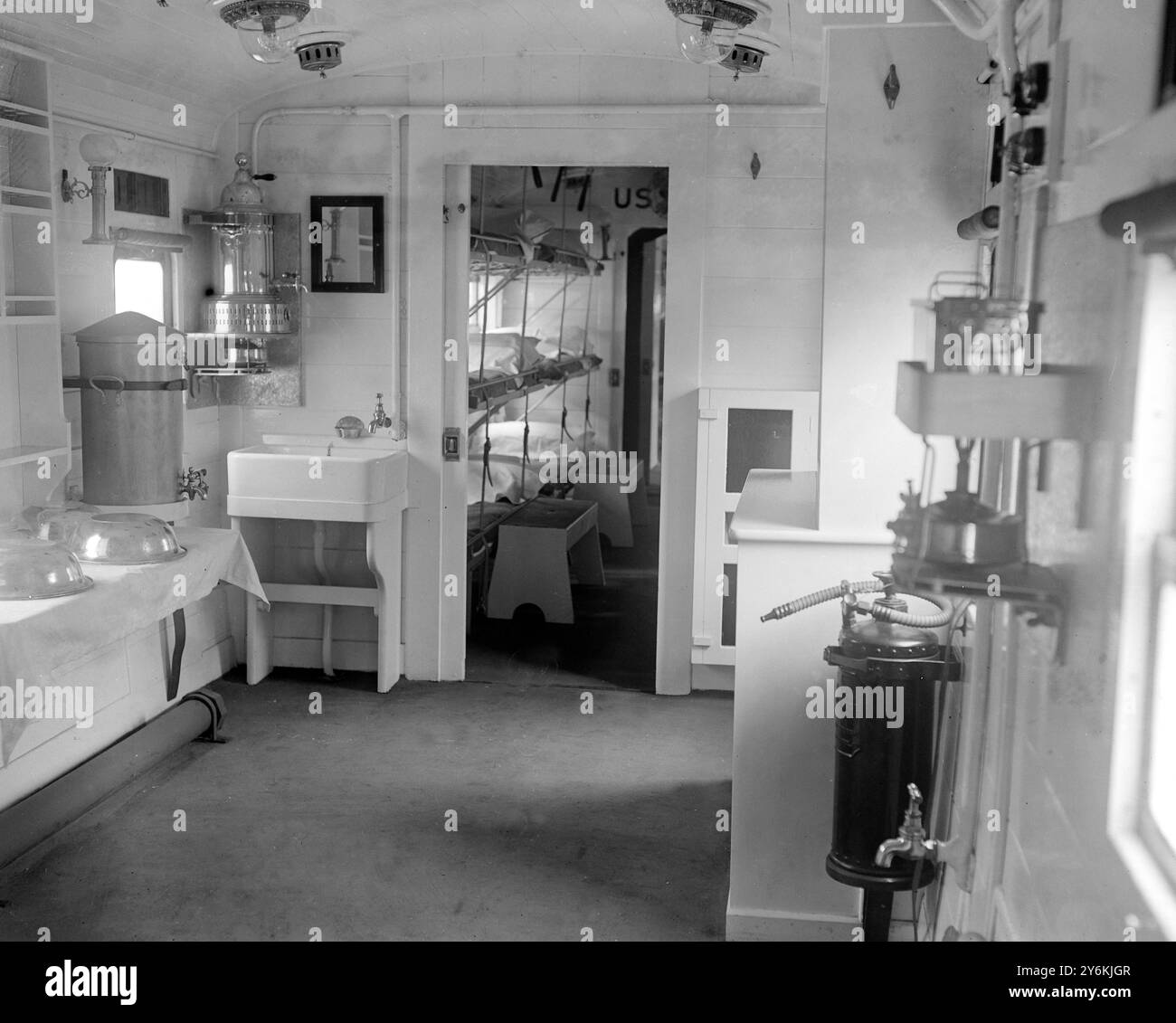 First American Red Cross Ambulance Train on View at Waterloo Station. 7 ...