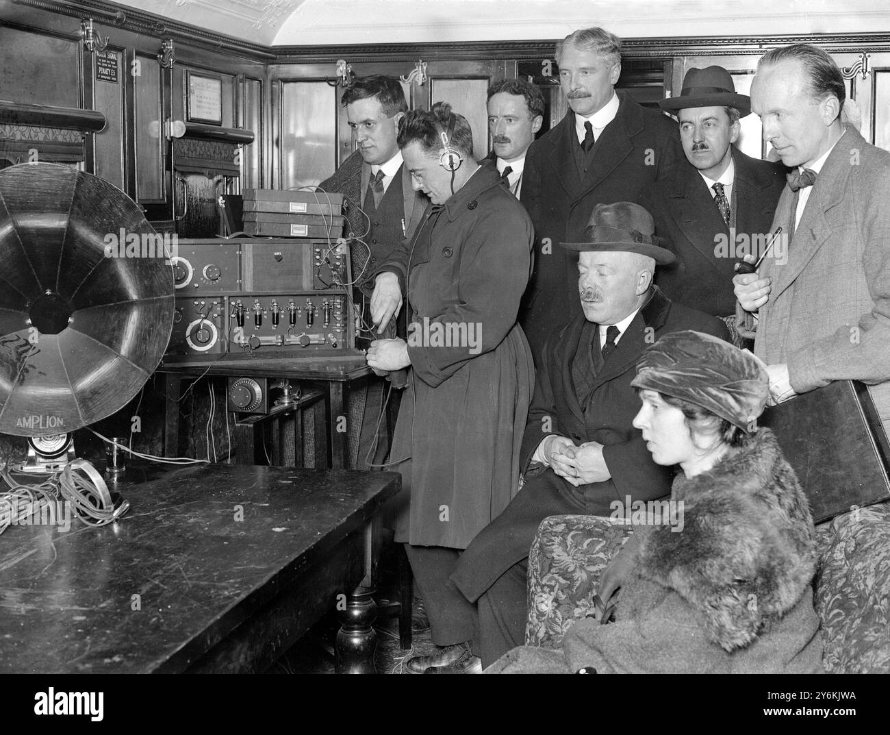 Wireless on Trains: Marconi demonstration on Liverpool to Euston ...