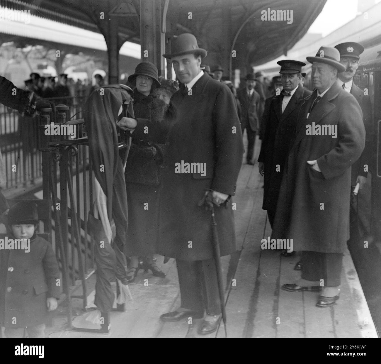 Opening of the Hendon extension of the London Underground. The Right ...