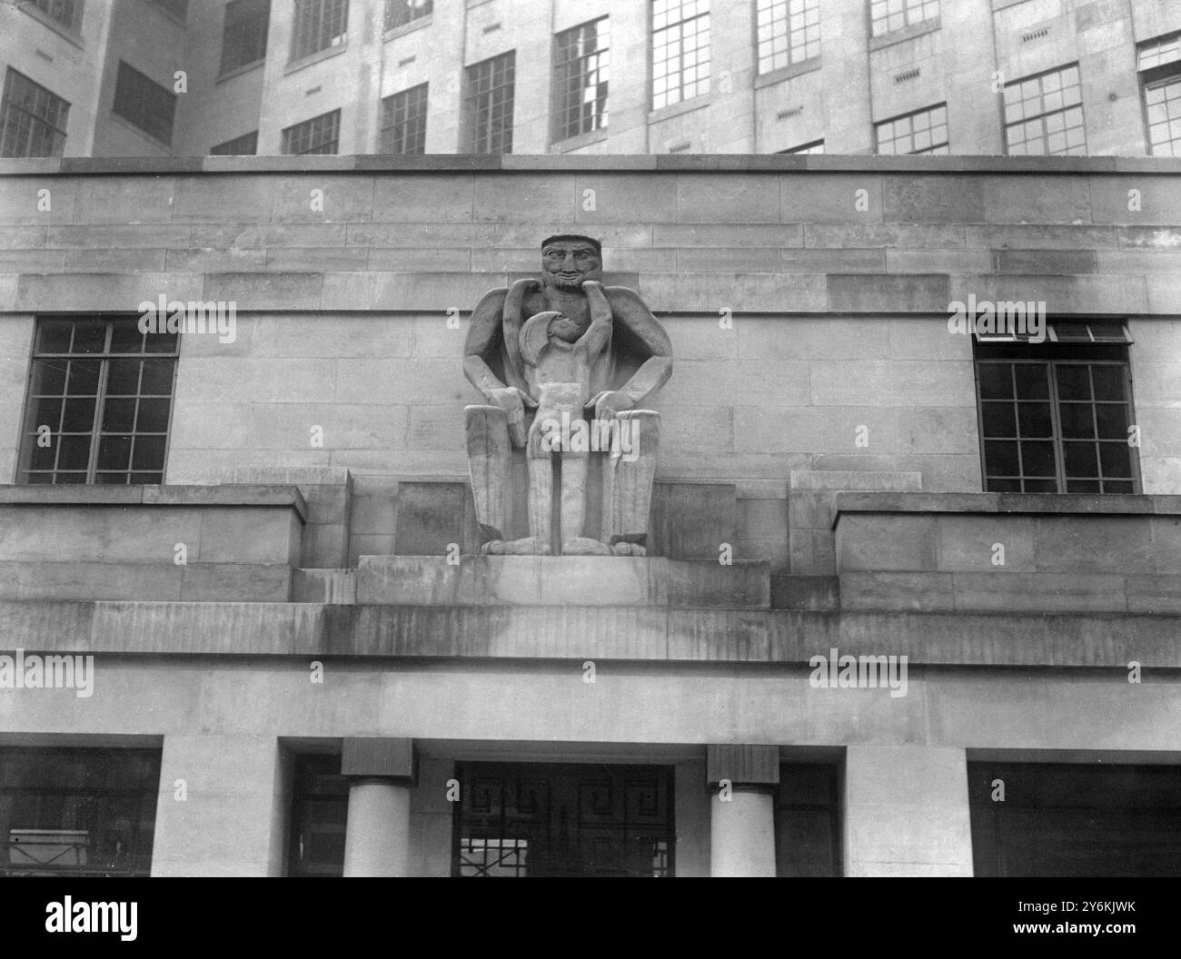 "Night", Statuary by Epstein on the Underground Building at St James ...