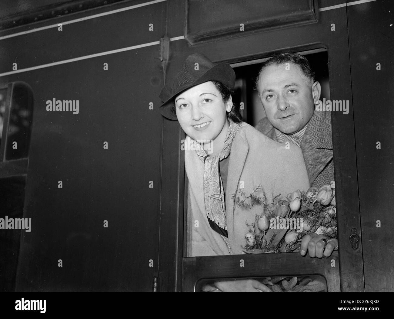 At Euston on leaving for New Zealand Centenary Celebrations. Mr Heddle ...