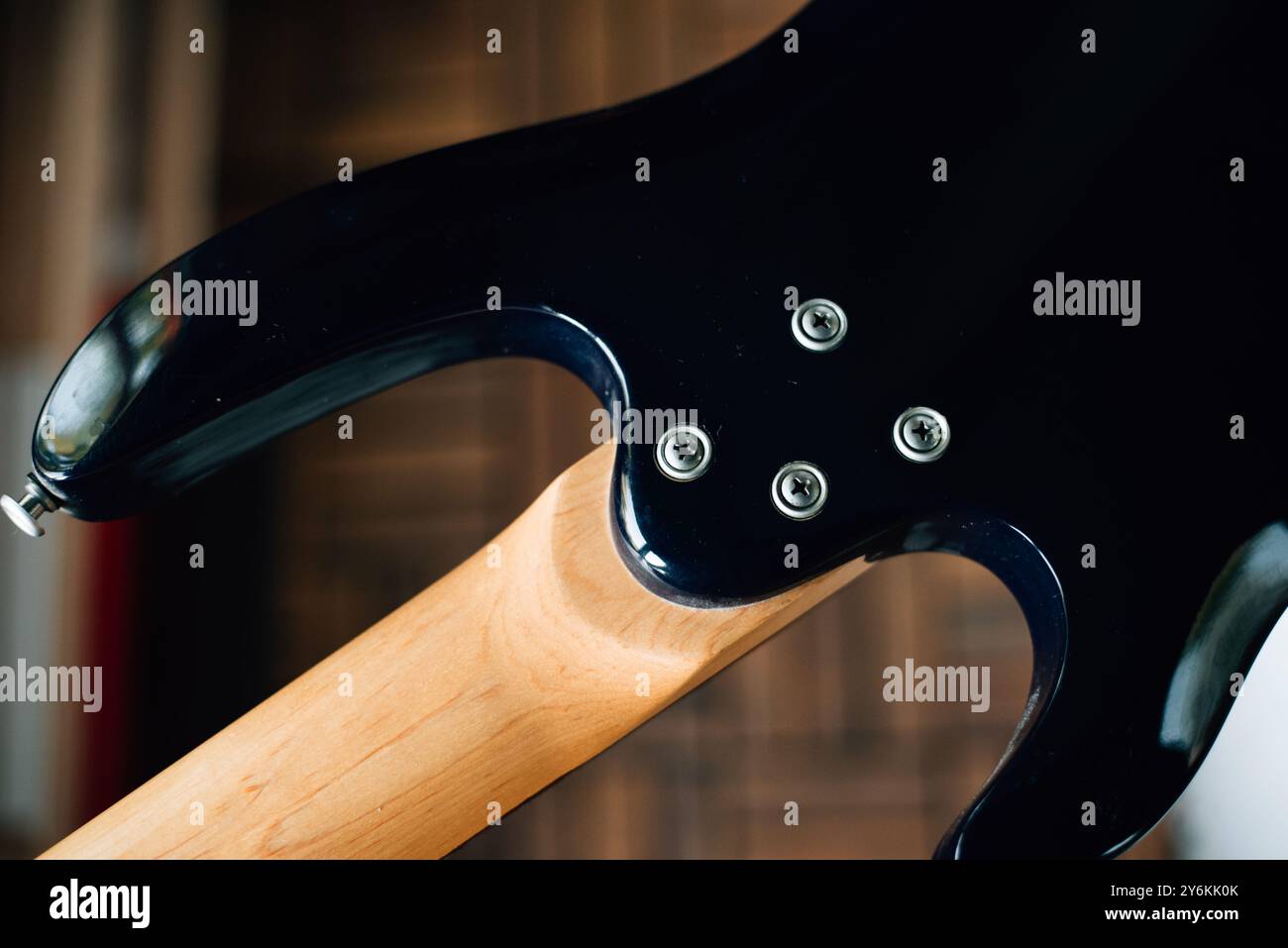 Back view electric guitar isolated hi-res stock photography and images ...
