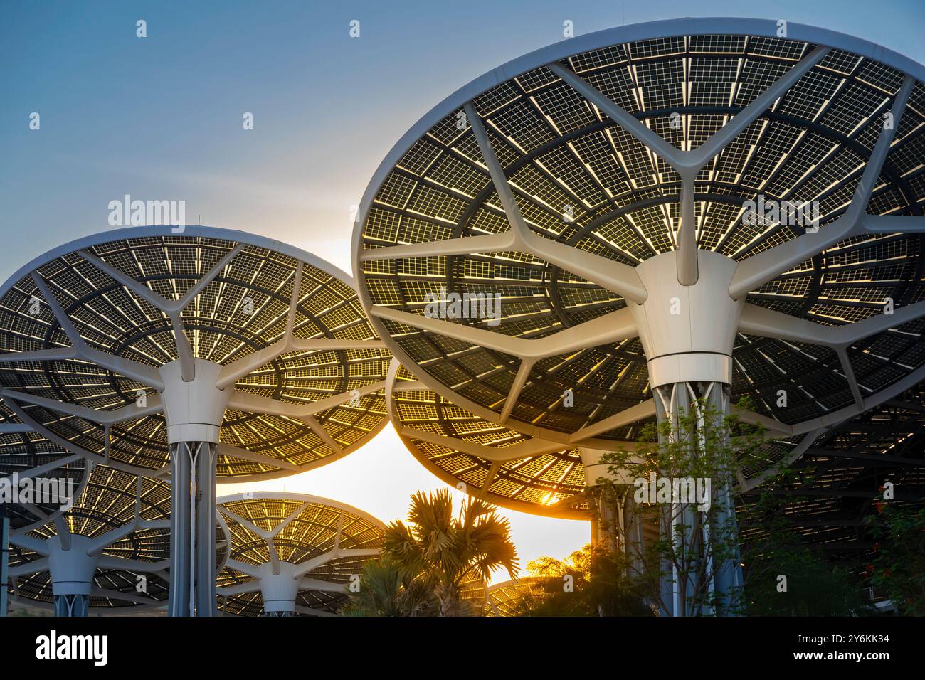 United Arab Emirates, Dubai, Expo 2020. The Terra pavilion dedicated to ...