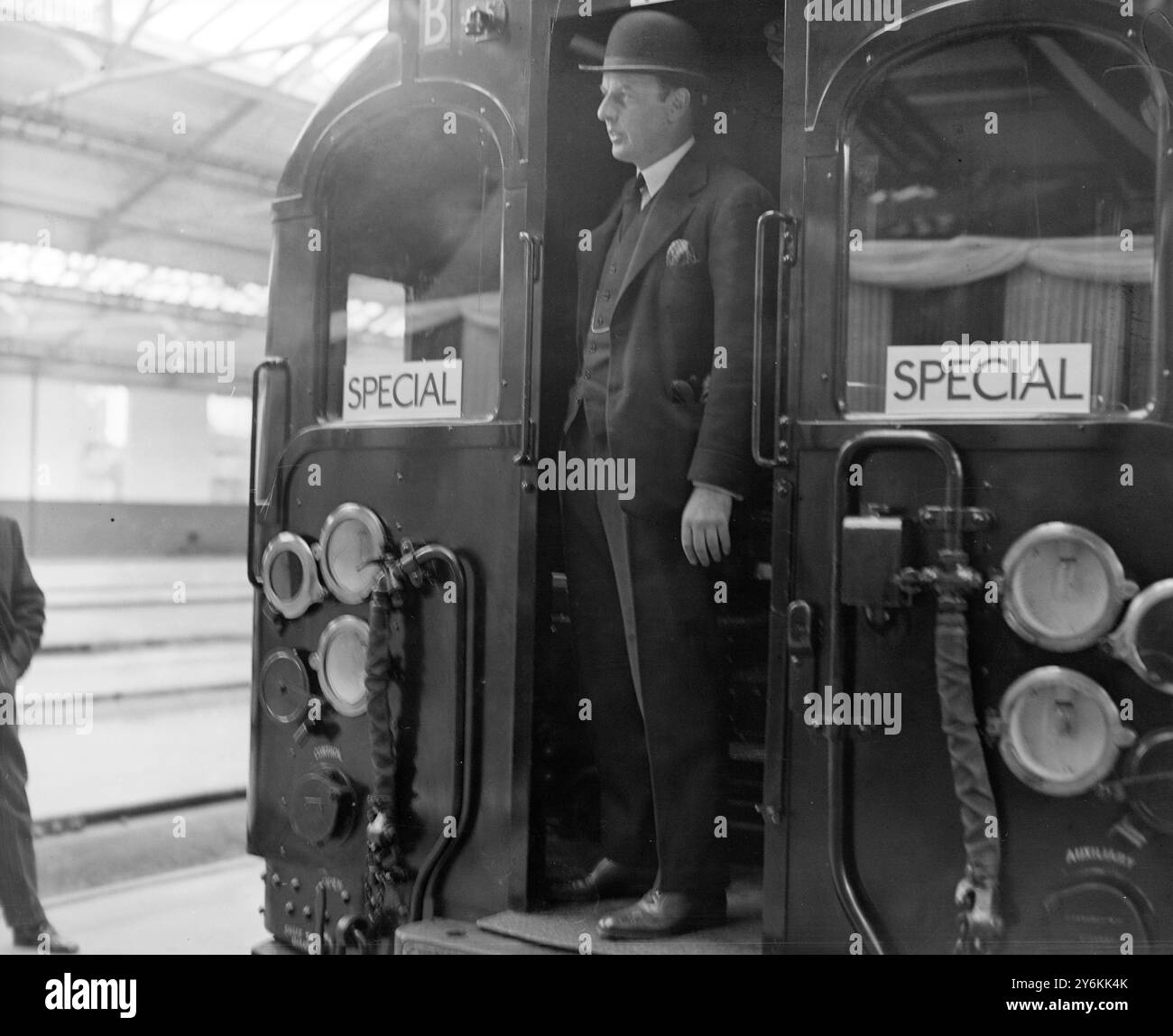 The opening of the New Morden Tube. Lieutenant Colonel J.T.C. Moore ...