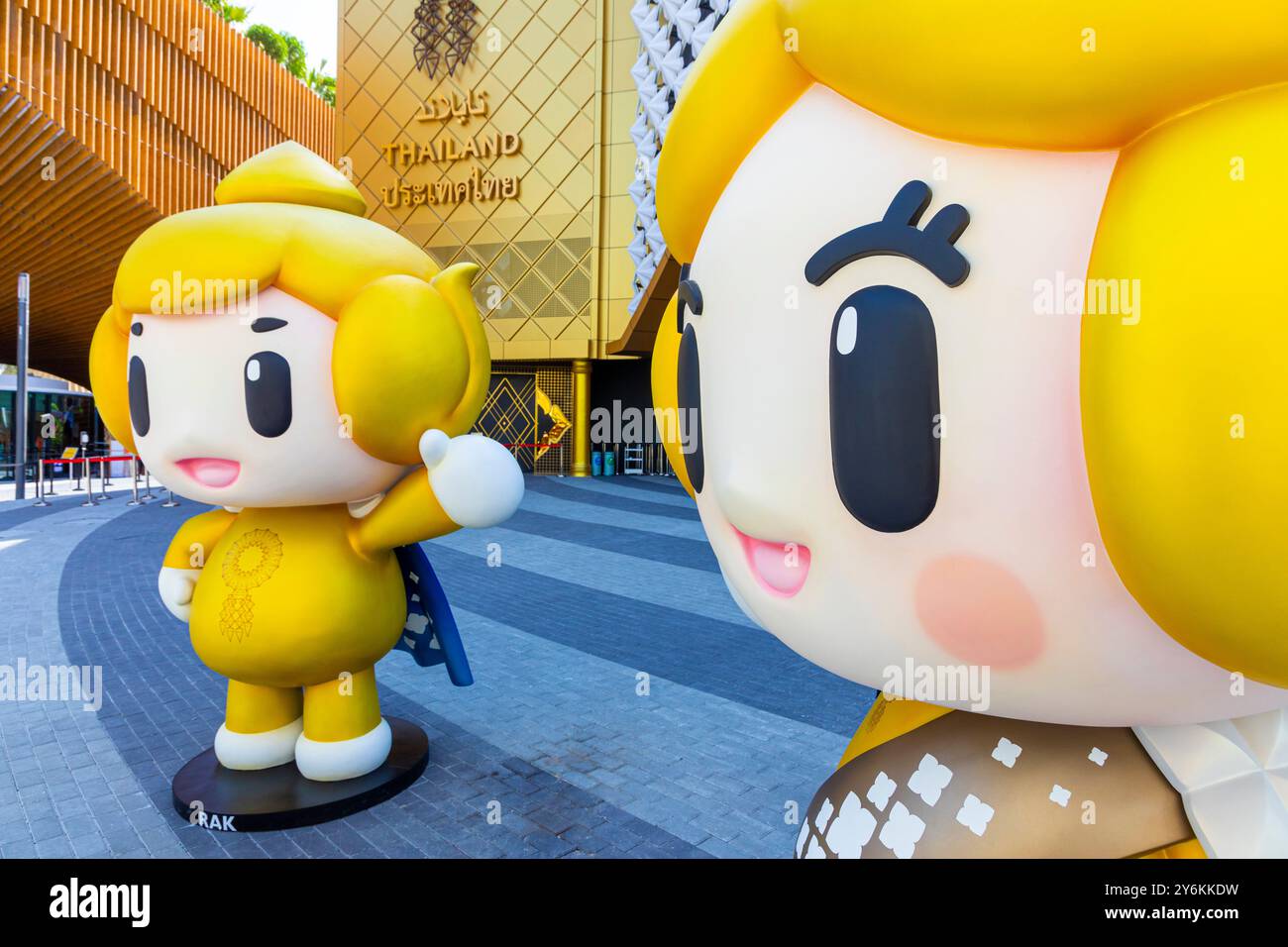 United Arab Emirates, Dubai, Expo 2020. Pavilion of Thailand. Rak and ...