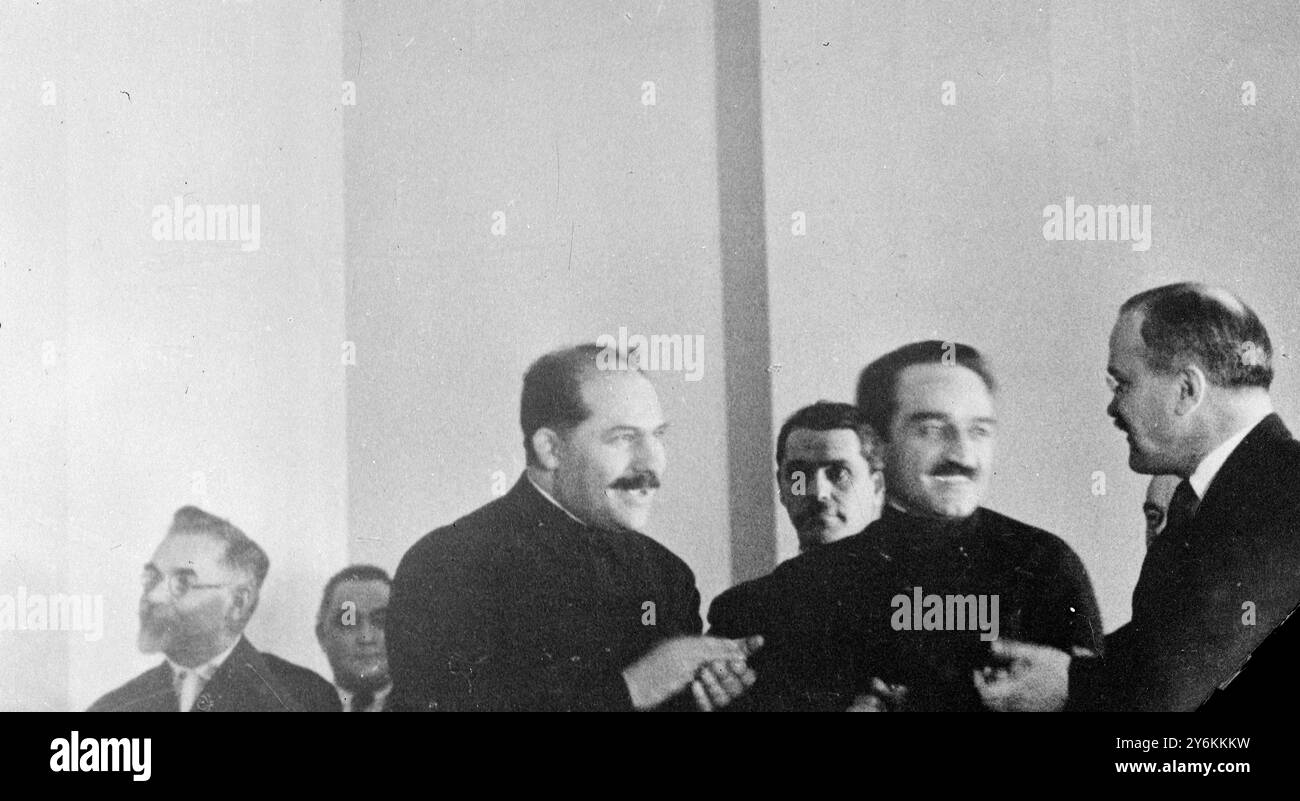 Soviet's first parliament has first session in Moscow. Deputies at the ...