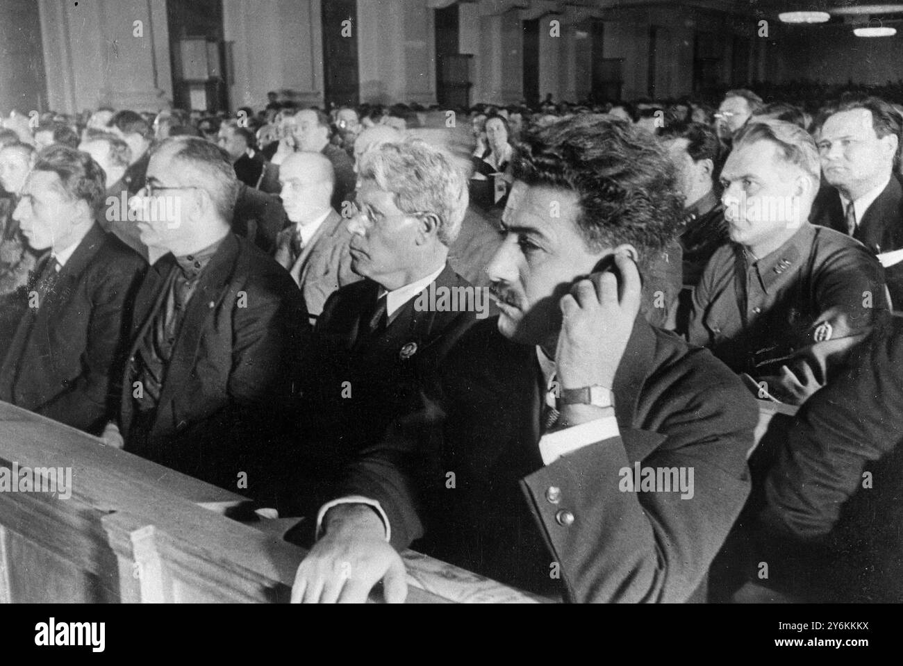 Soviet's first parliament has first session in Moscow. The two chambers ...