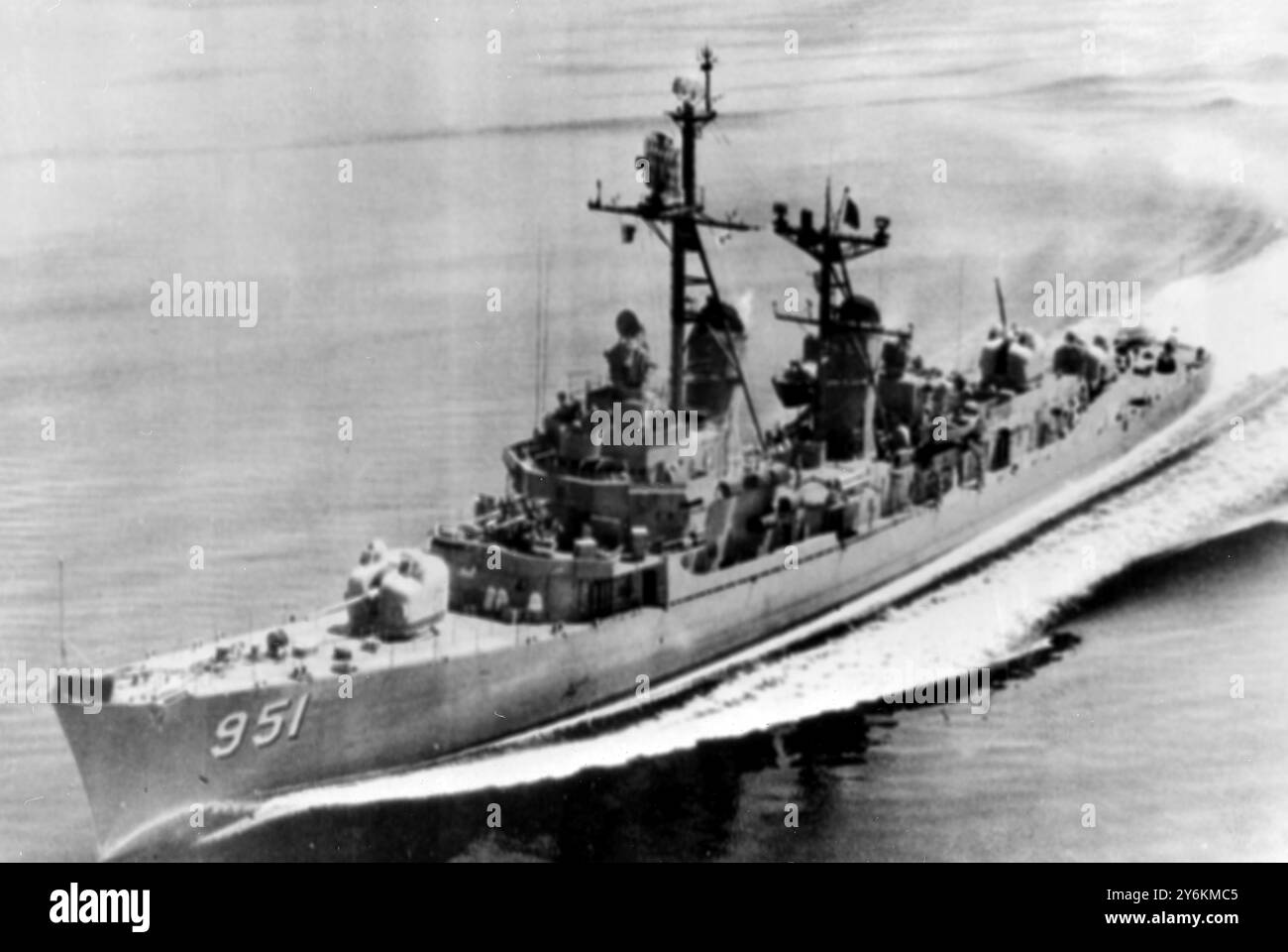 Washington, D.C. USA: The U.S.S. Turner Joy (DD-951), shown in file ...