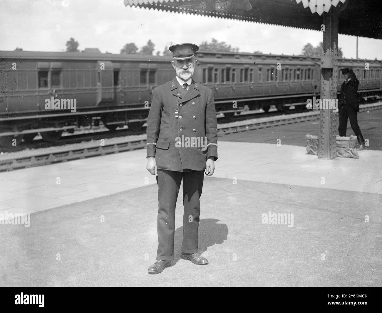 The Royal Guard. Mr T. Willie, Guard on the Great Western Railway for ...