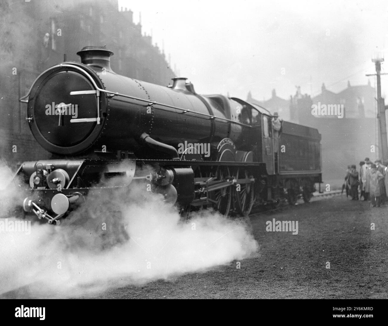 The New Great Western Railway Engine "King George V". 29 June 1927 ...