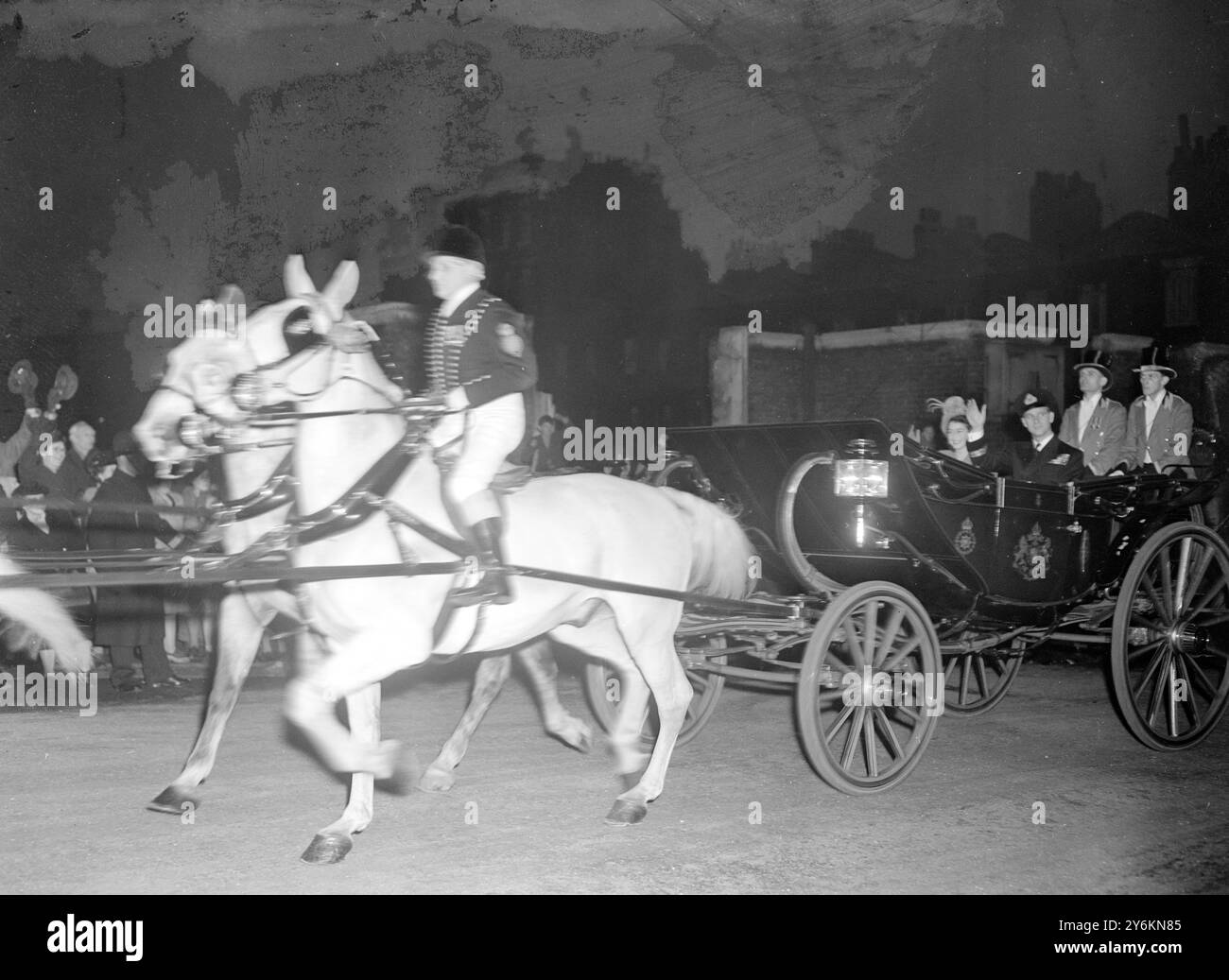 Royal Wedding. H.R.H Princess Elizabeth and Duke of Edinburgh. The ...