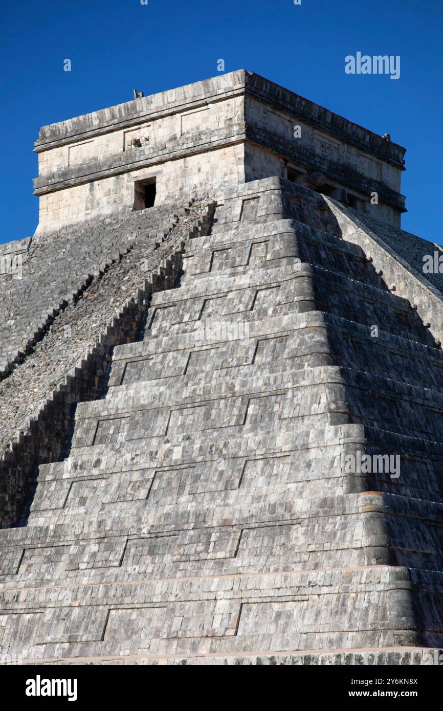 Mexico, State of Yucatán. Archaeological site of the Mayan ruins of ...