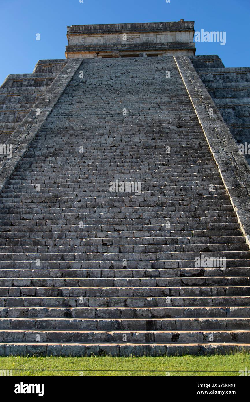 Mexico, State of Yucatán. Archaeological site of the Mayan ruins of ...