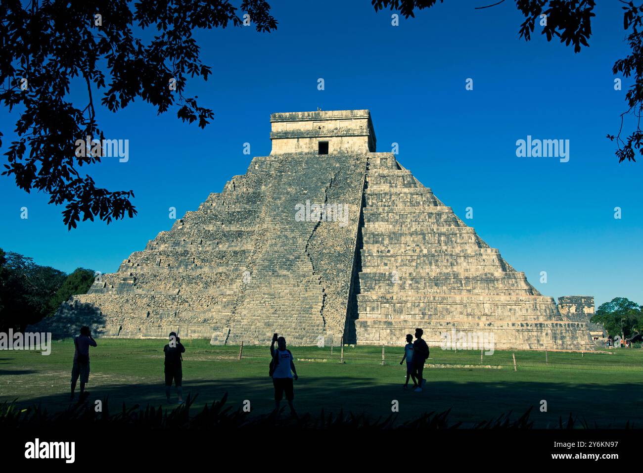 Mexico, State of Yucatan.Archaeological site of the Mayan ruins of ...