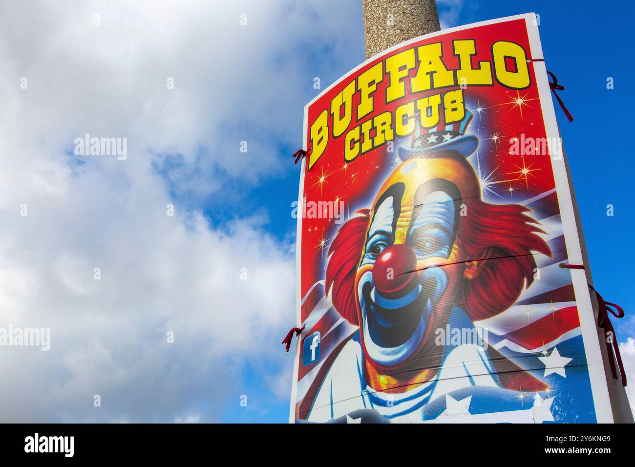 Buffalo Circus in Calais Stock Photo - Alamy
