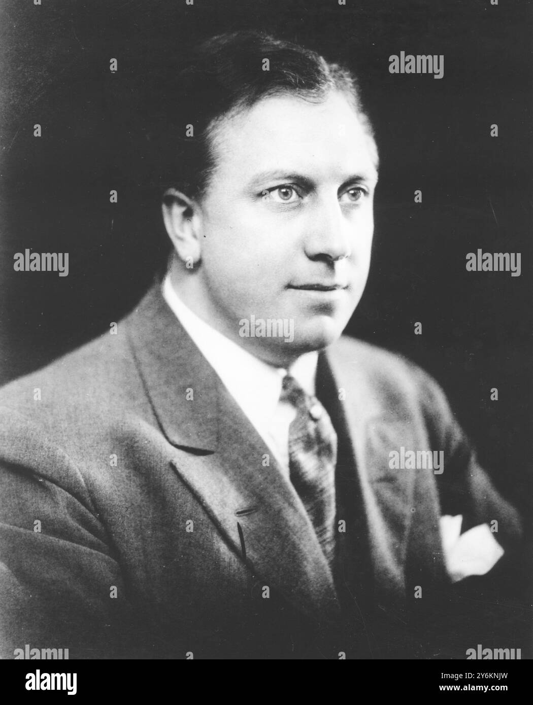 WALTER WIDDOP 1927 English tenor 1892 - 1949 Stock Photo - Alamy
