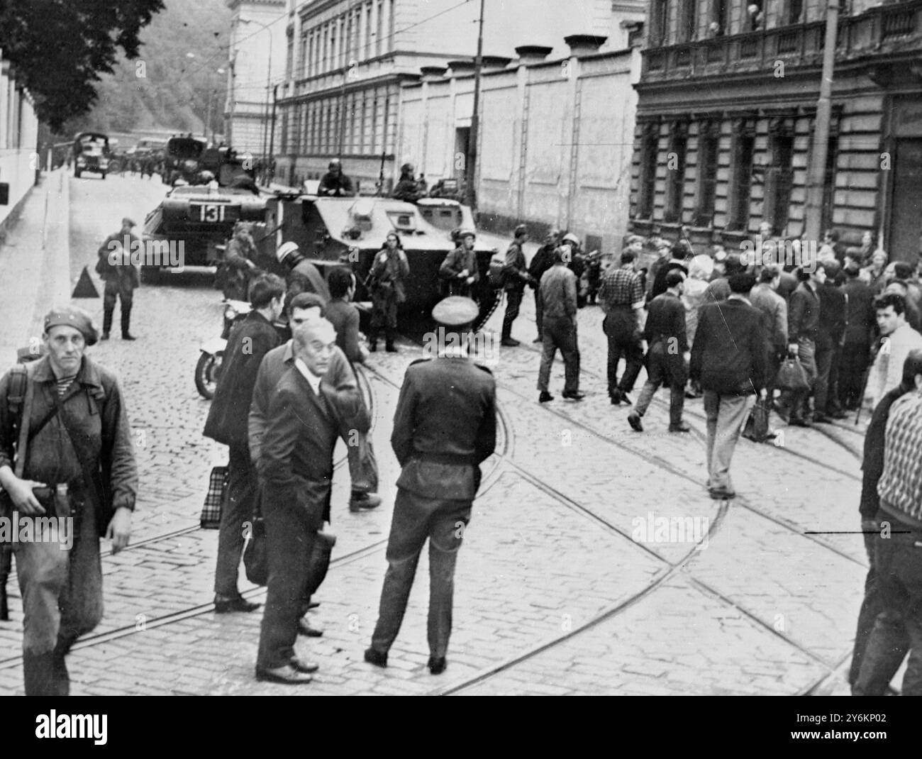 Soviet occupation in czechoslovakia hi-res stock photography and images ...