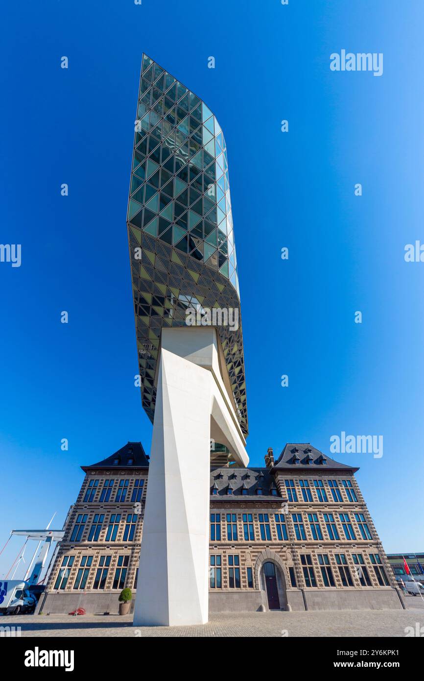 Europe, Belgium, Antwerp. The Port House, Antwerp Port Authority Stock ...