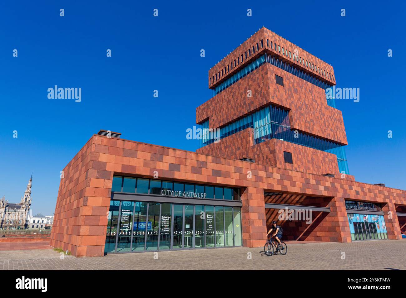 Belgium, Flanders, Antwerp, Le Mas, Museum aan de Stroom, architect ...