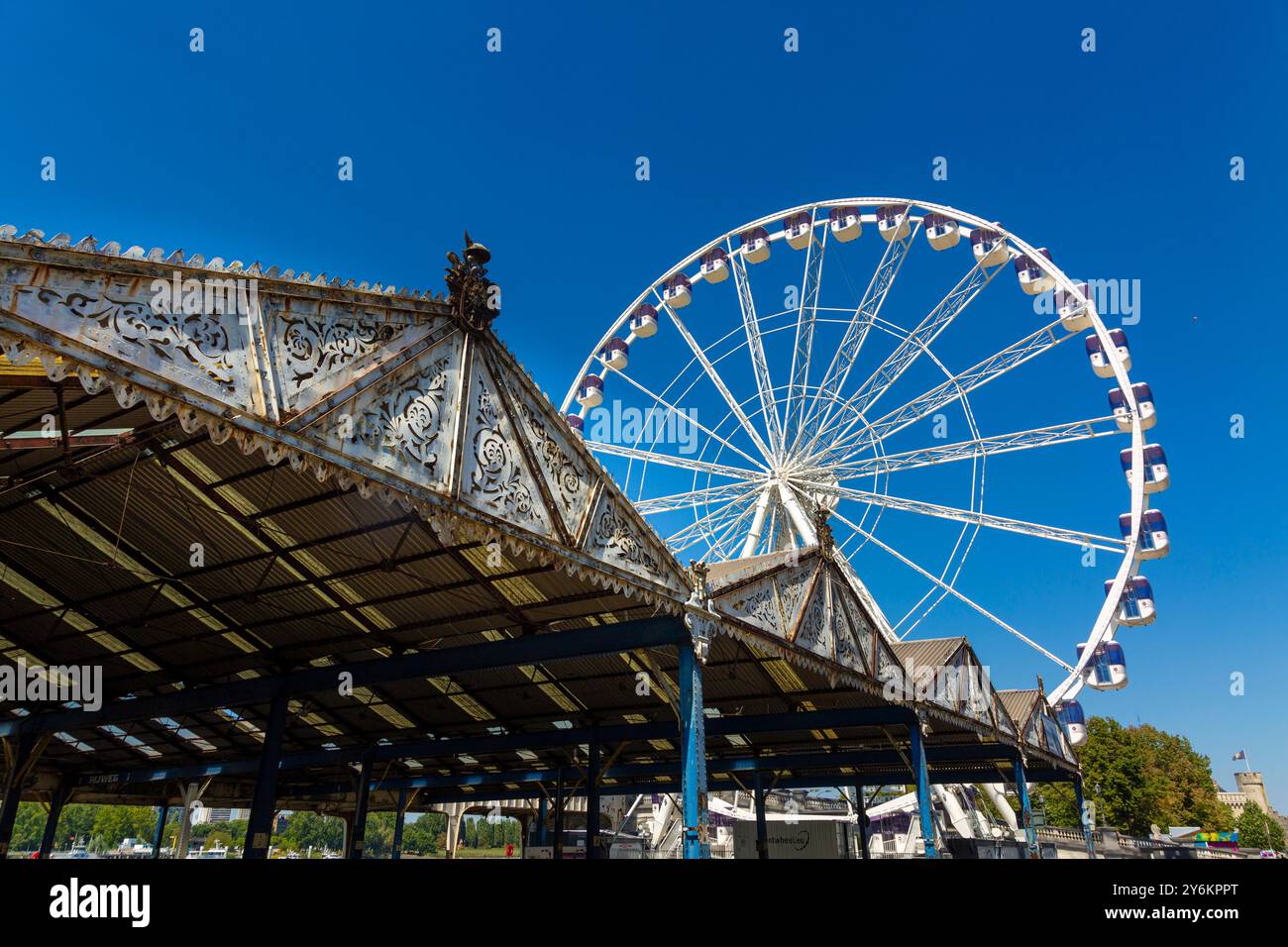Europe, Belgium, Antwerp. Big wheel Stock Photo - Alamy
