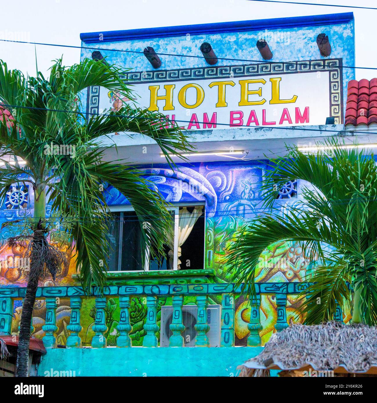 Mexico, Quintana Roo, Tulum. Hotel Stock Photo - Alamy