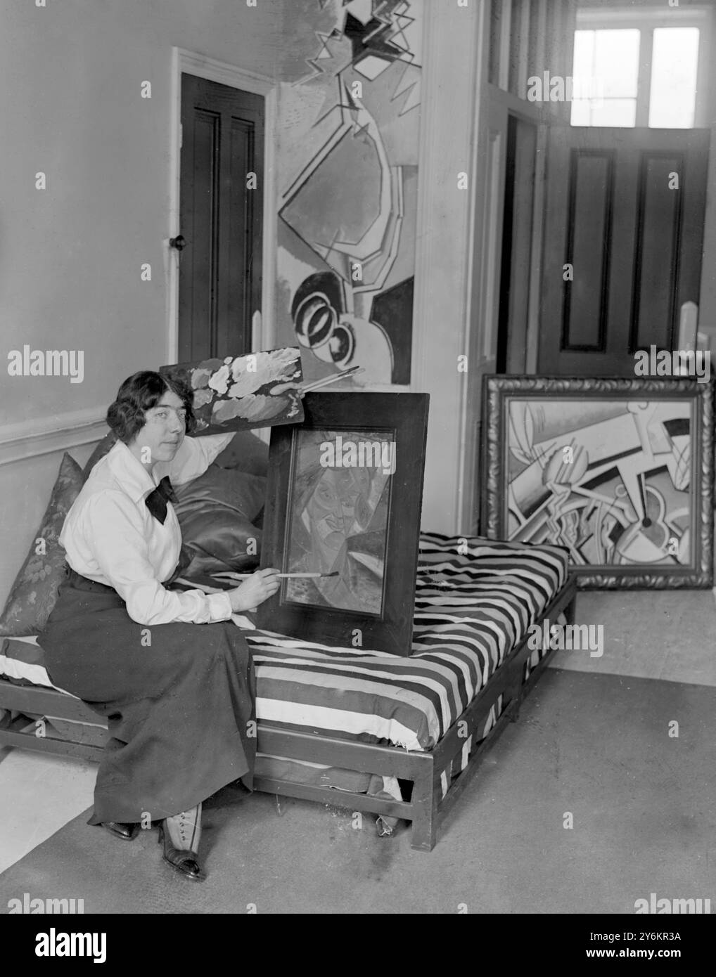 Futurist painting Black and White Stock Photos & Images - Alamy