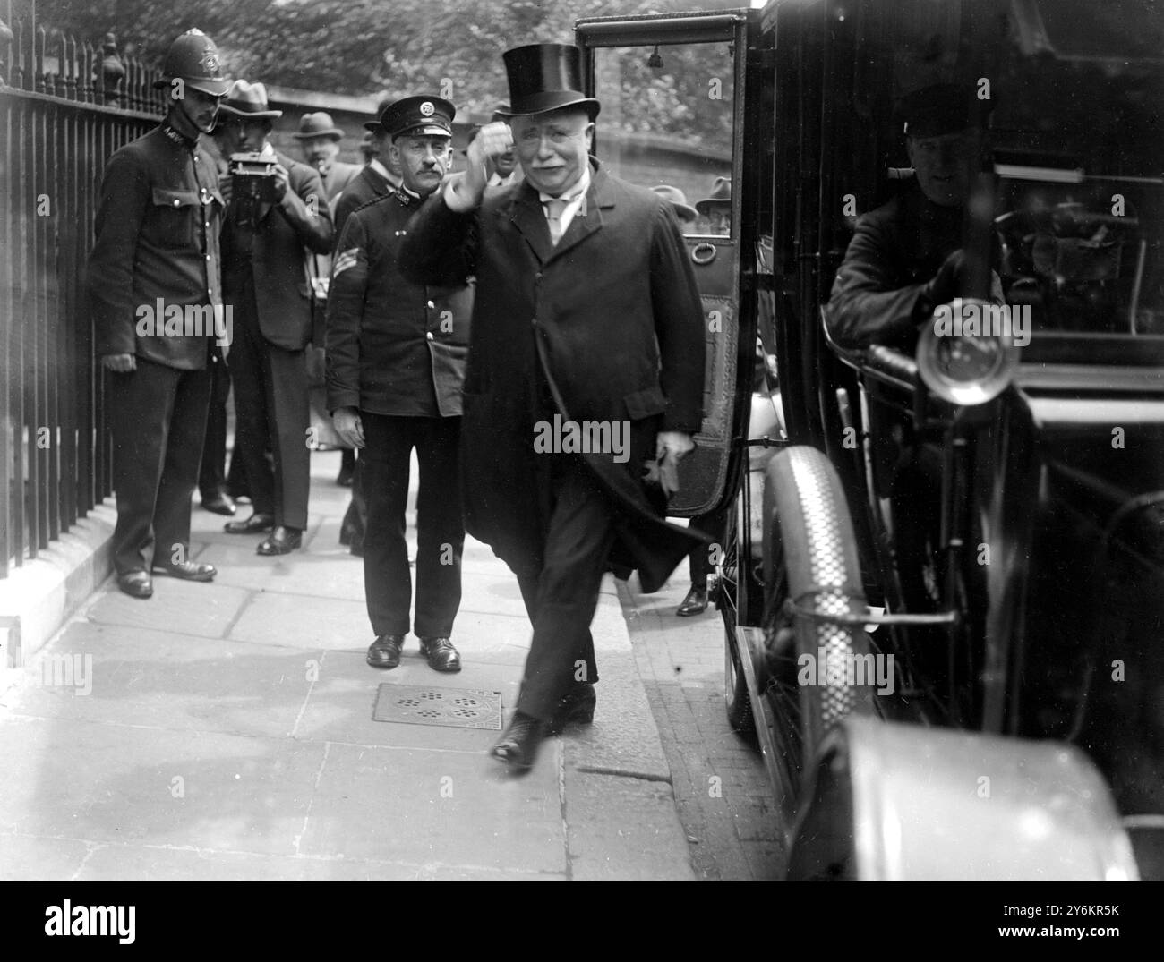 Imperial Conference at Downing Street Mr Massey, Prime Minister of New ...
