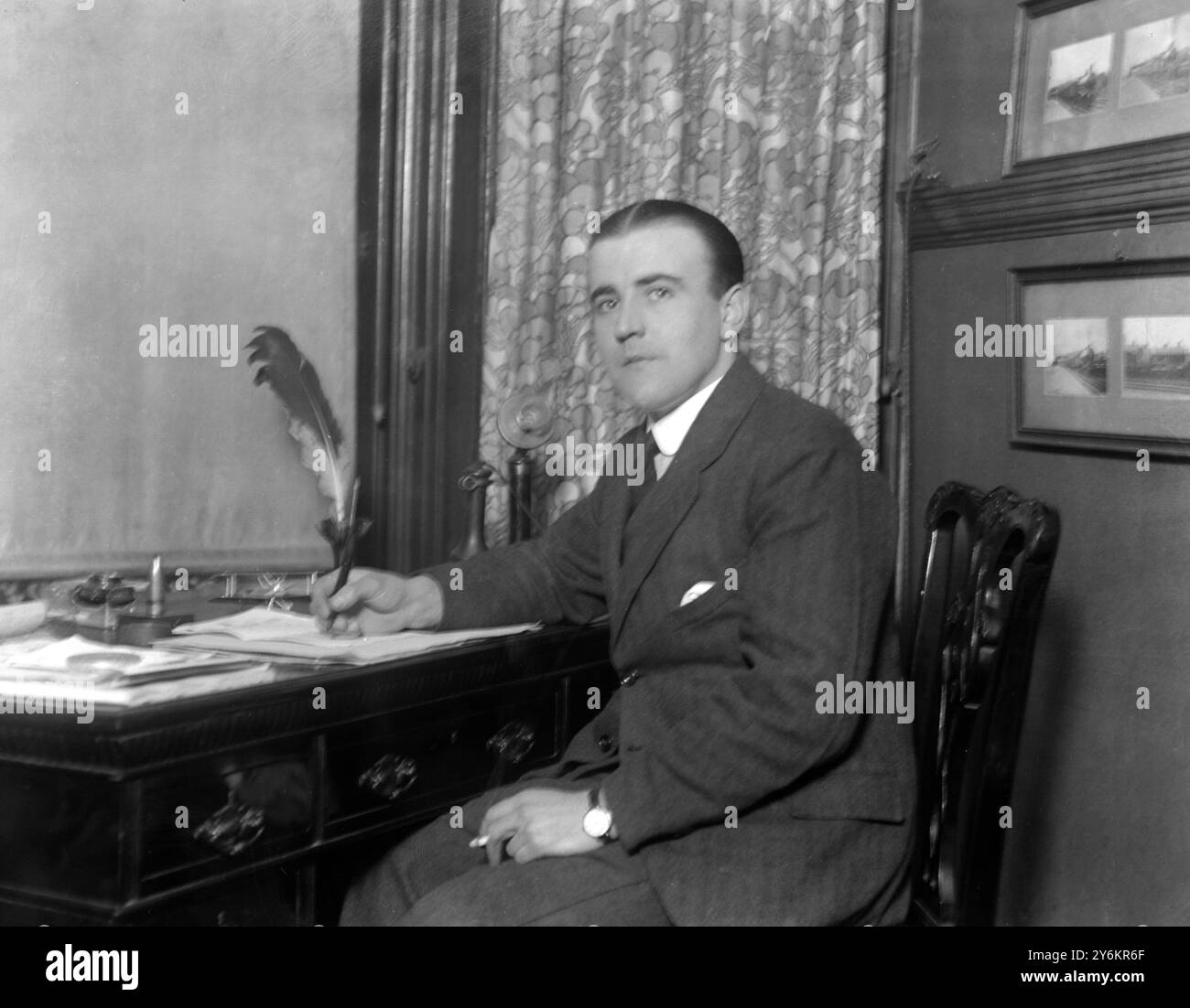 Captain W.C. Bentley, inventor of the B.R.I. and B.R.2. Aeroplane ...