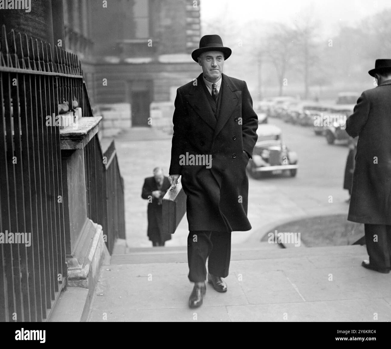 Downing Street. Lord Swinton. 1938 Stock Photo - Alamy