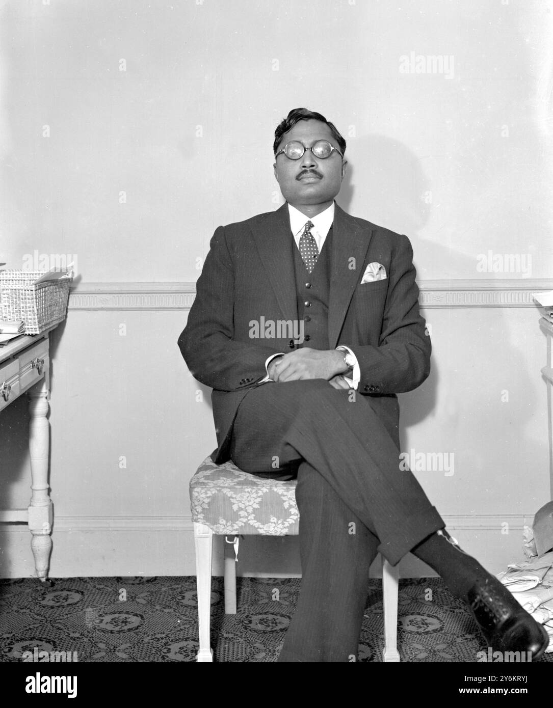 A delegate to the Indian Round Table Conference London Jaswant Singh ...