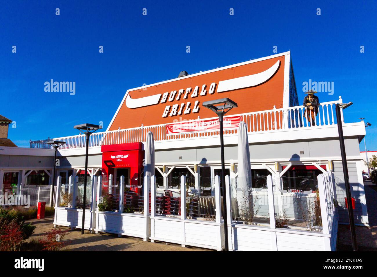 Buffalo Grill restaurant Stock Photo - Alamy
