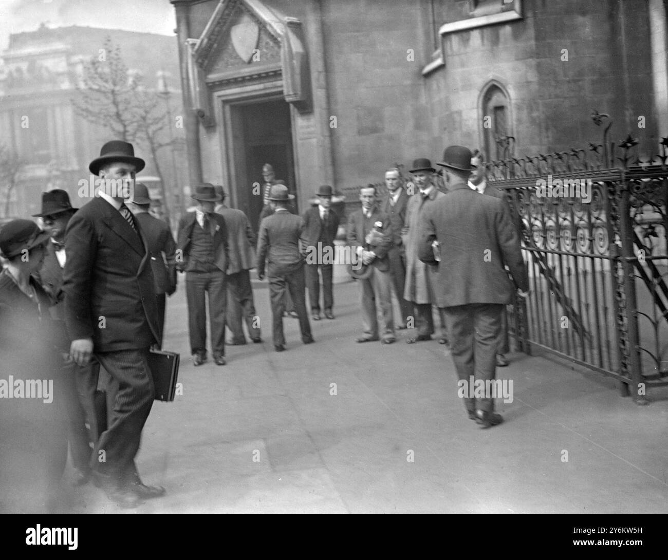 Fire Insurance Fraud case. Mr W.C. Crocker, Solicitor who unmasked ...