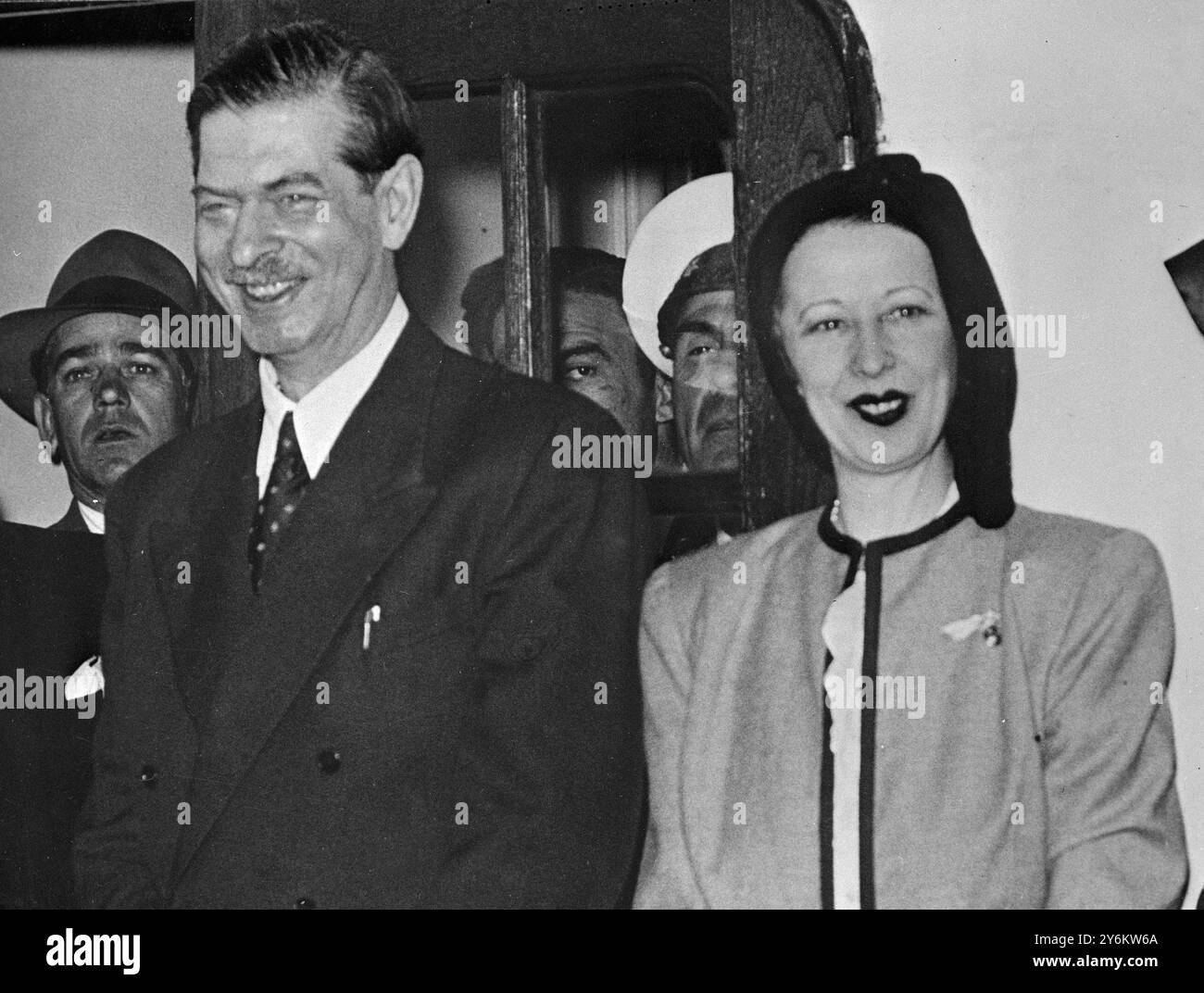 King Carol II and Madame Lupesco have arrived in Lisbon. 7 October 1947 ...