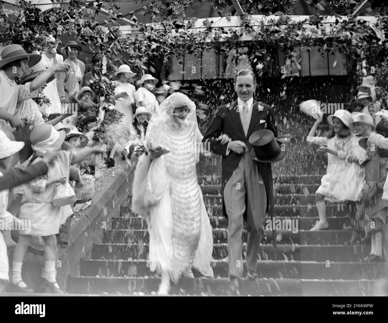 Wedding of Honourable James Stuart and Lady Rachel Cavendish at Edensor ...