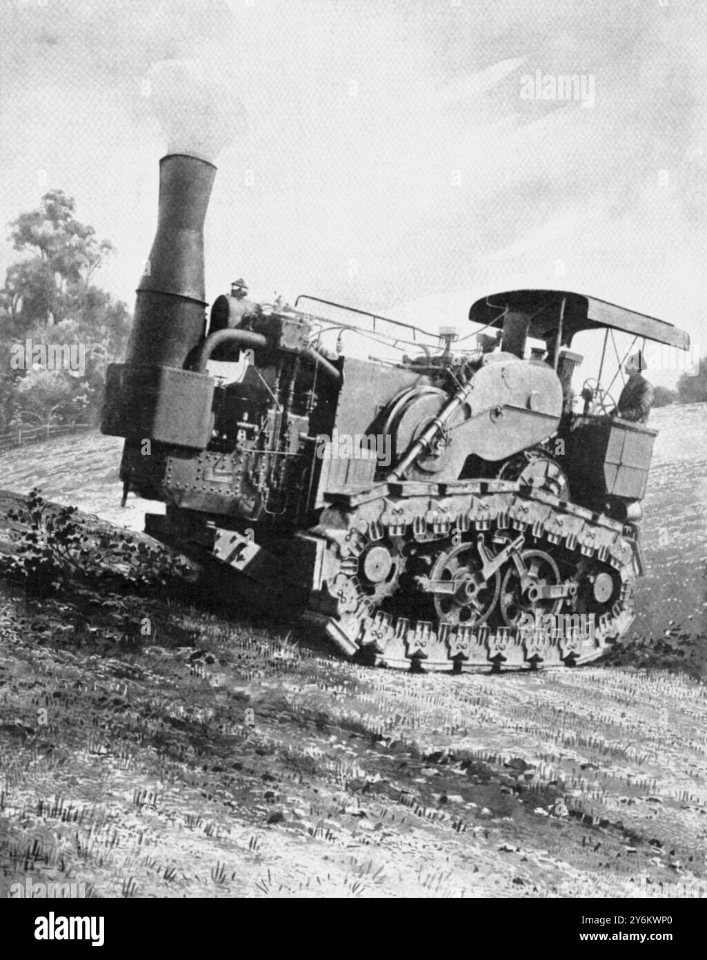 The military traction engine Caterpillar No 1 was designed to carry ...