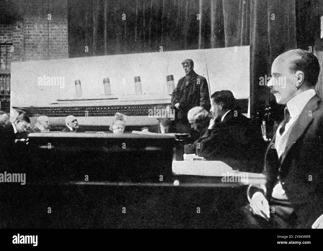 The British method: The "Titanic" inquiry in London. The procedure of ...