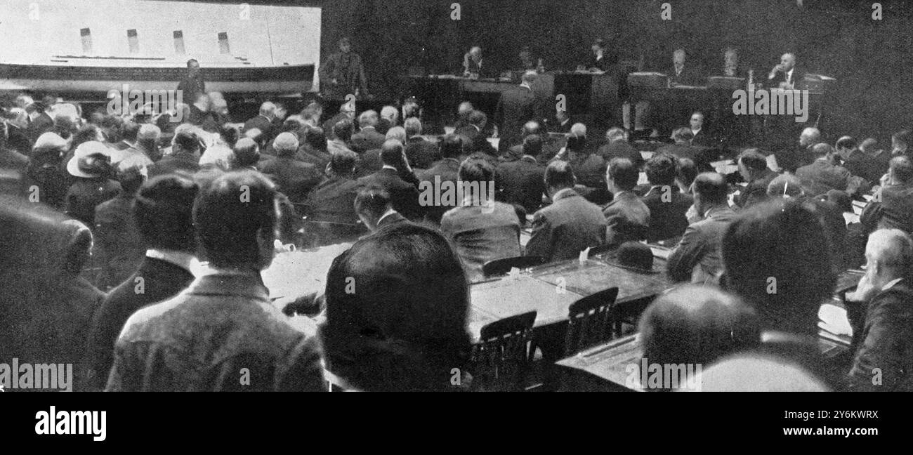 The British method: The "Titanic" inquiry in London. the inquiry in ...