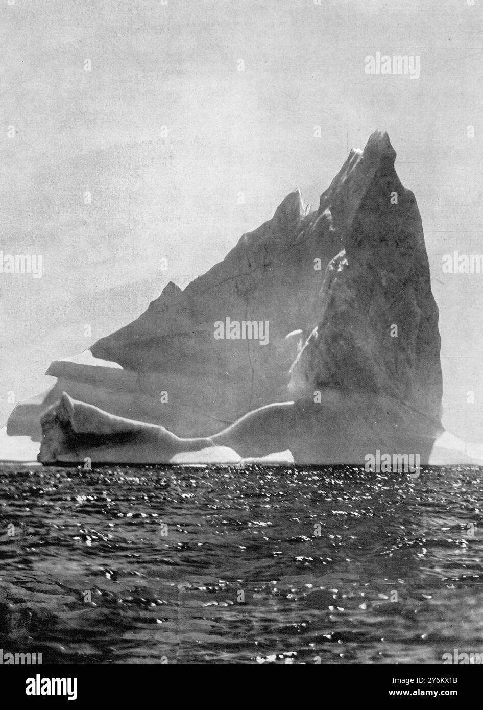 "A ship might just as well strike a rock": A giant iceberg, akin to ...