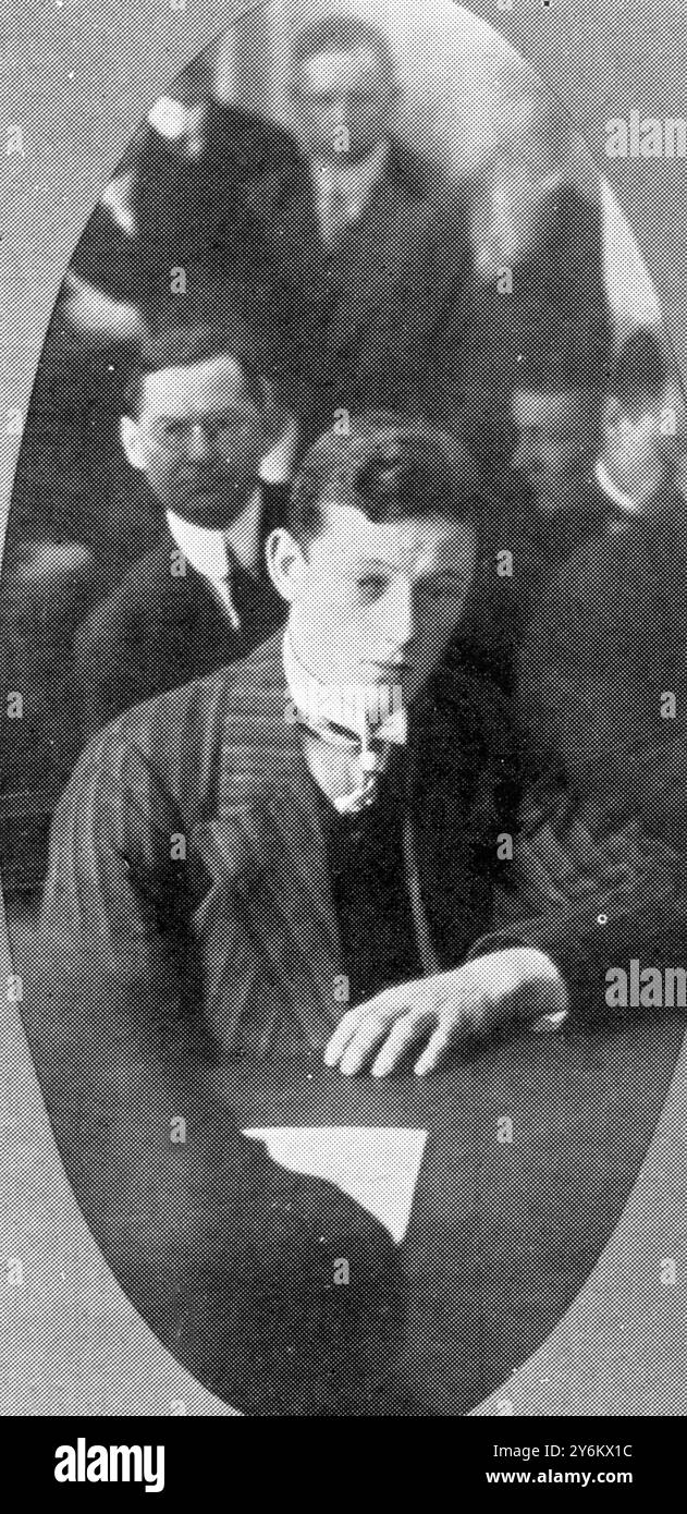 On the other side: "Titanic" disaster survivors in New York. The ...