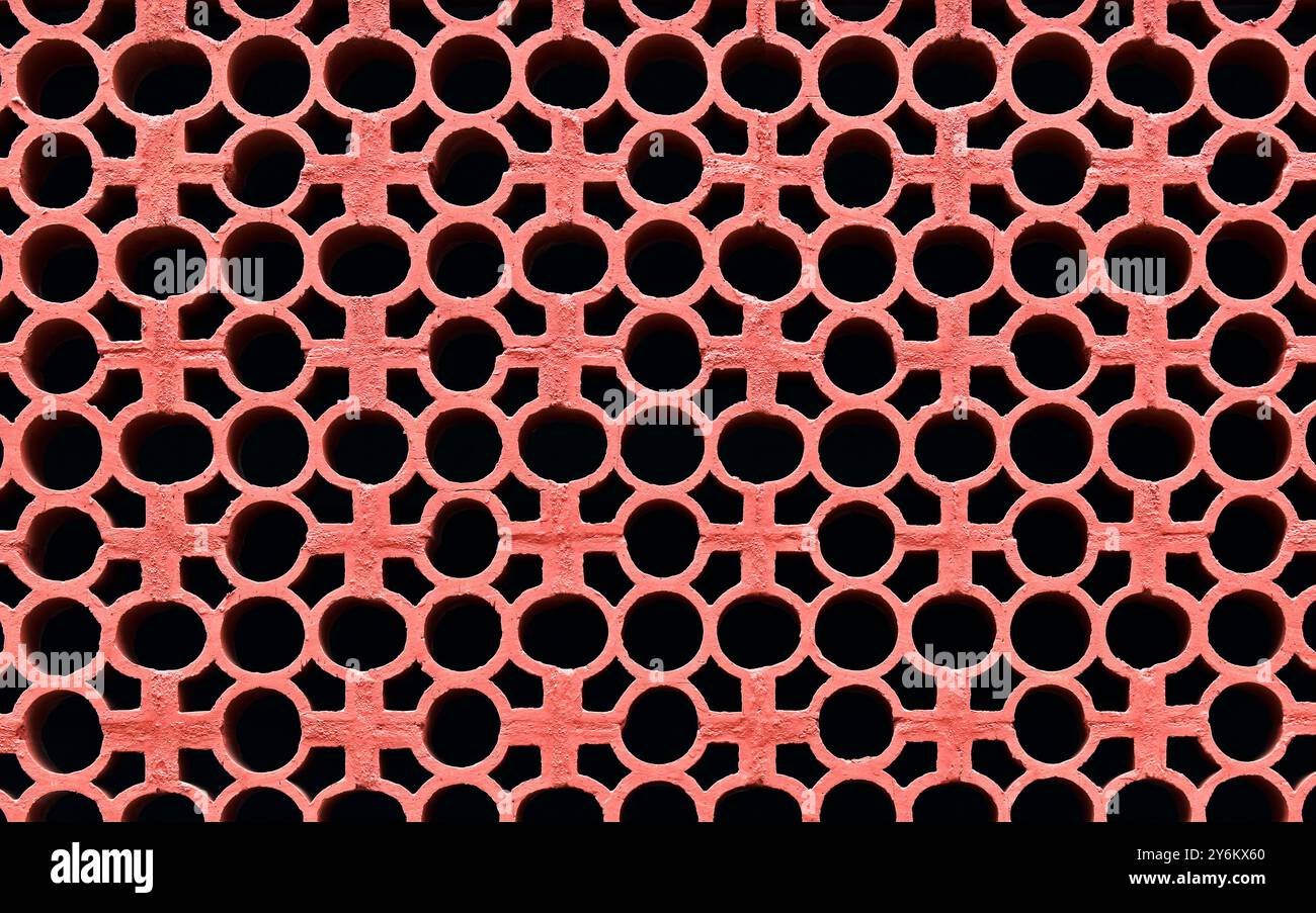 Air bricks wall in Tijuca neighborhood, Rio de Janeiro, Brazil Stock ...