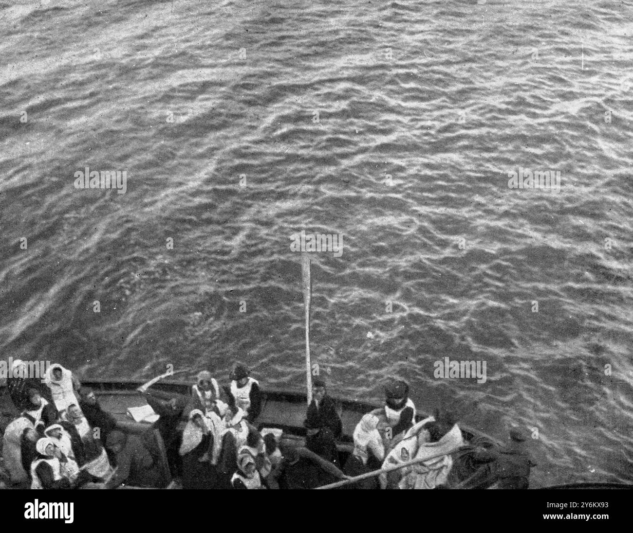 The saving of the 705: uncrowded life-boats of the "Titanic". Survivors ...