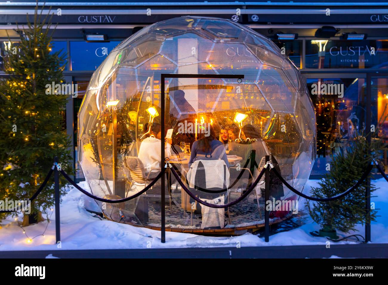 Finland, Rovaniemi. Bull Stock Photo - Alamy