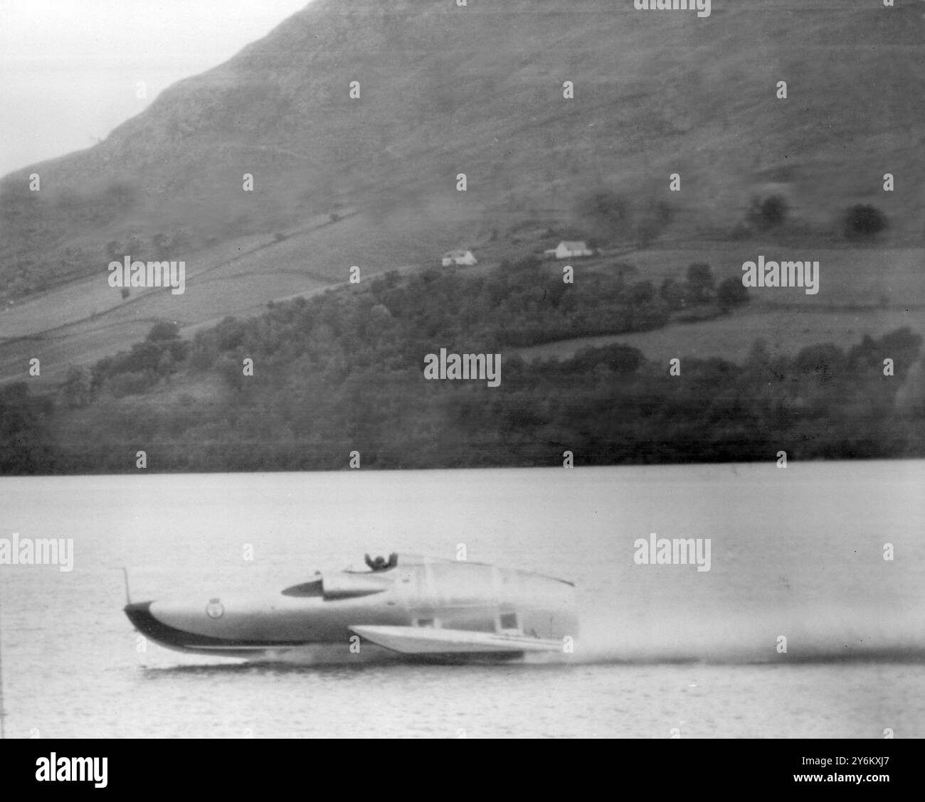 John Cobb was killed today when his jet boat Crusader, somersaulted and ...