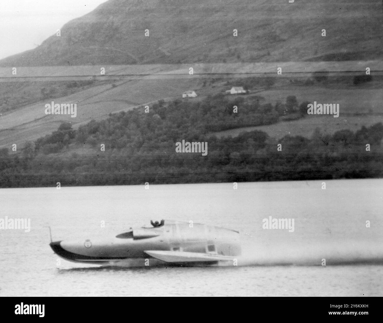 John Cobb was killed today when his jet boat Crusader, somersaulted and ...