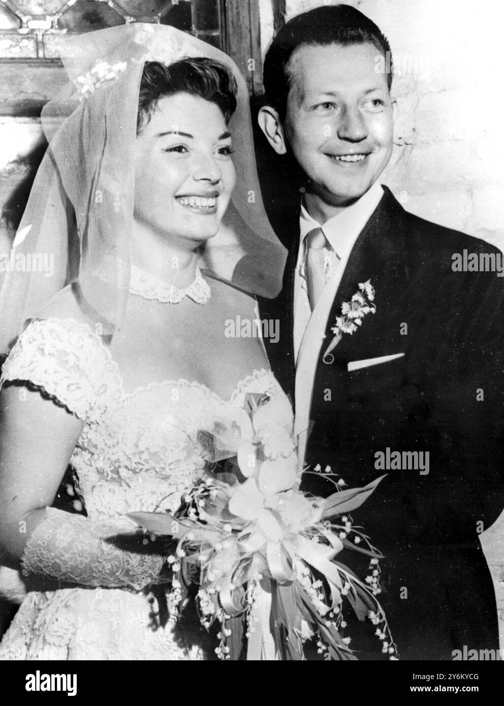 Santa Barbara, California. Song and dance film star Donald O'Connor (31 ...