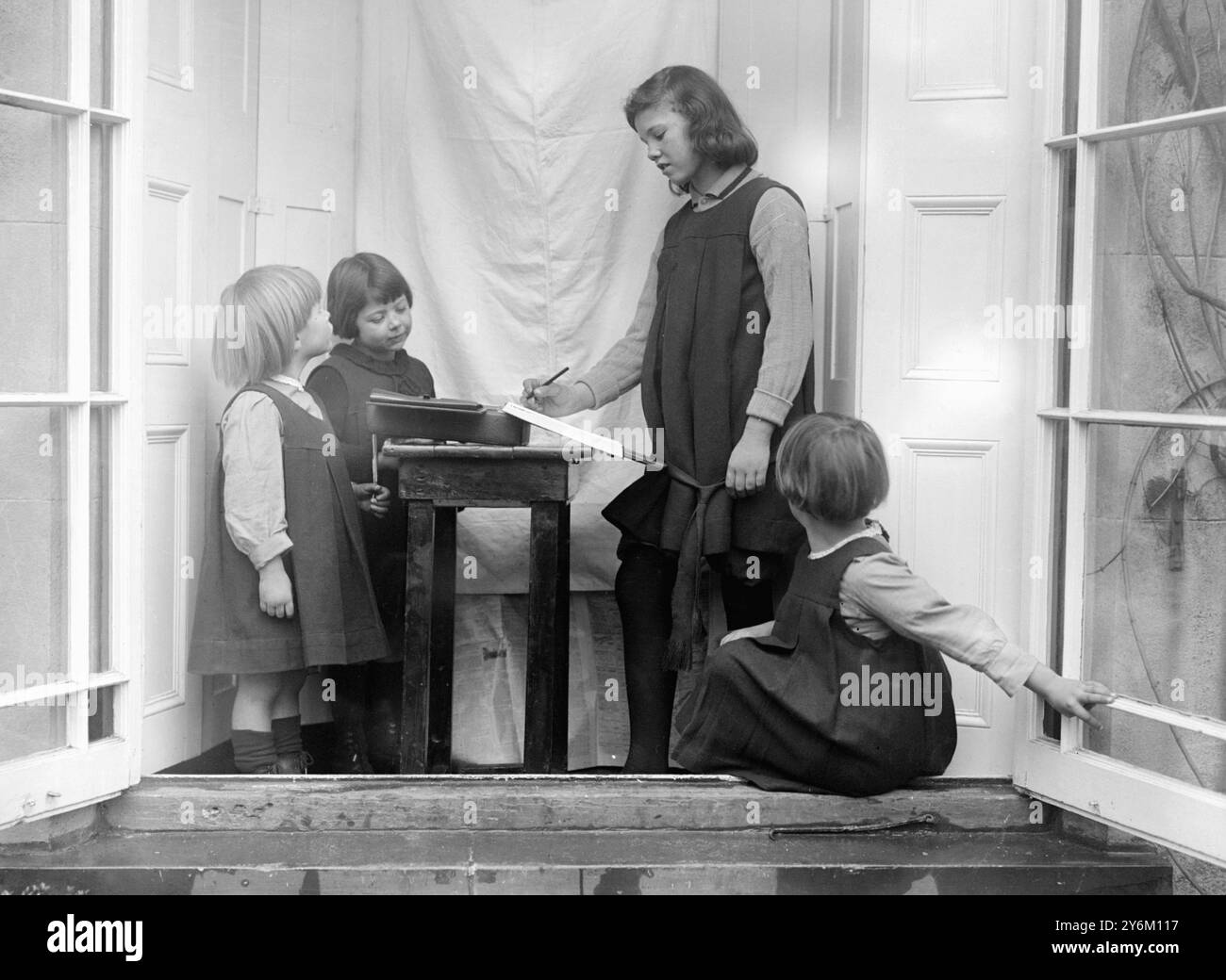 The Queen's gift. The Queen sent a writing desk to Alice Bush, her ...